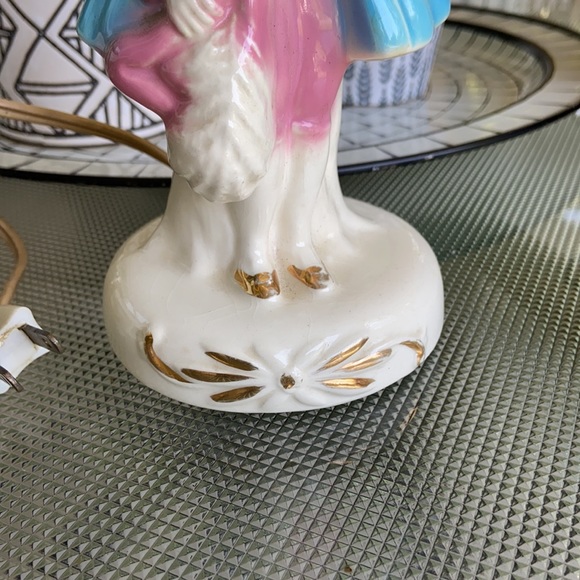Vintage | Accents | Vintage Porcelain Lady Lamp | Poshmark